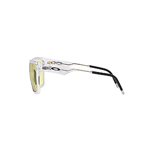 Oakley Men's OO9249 NXTLVL Rectangular Sunglasses, Polished Clear/Prizm Gaming, 58 mm