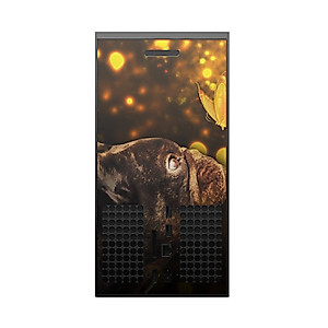 Head Case Designs Officially Licensed Klaudia Senator Butterfly French Bulldog Vinyl Sticker Gaming Skin Decal Cover Compatible With Xbox Series X Console