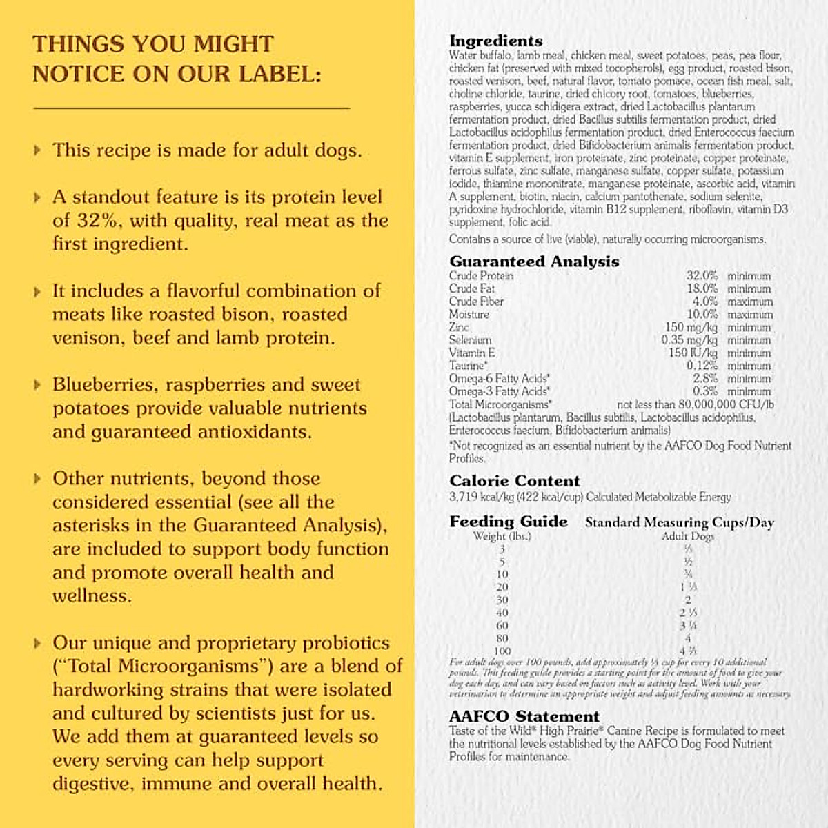 Diamond Pet Foods 074198610358 High Prairie Canine Formula With Roasted Bison And Venison Dry Dog Food, 5 Lb