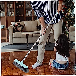 Gogogmee 1pc Cleaning Floor Brush Rug for Carpet Kitchen Scrubbing Cleaning Brush Bathtub Cleaning Brush Floor Dusting Brush Broom Brush Mist Cleaner Green Abs