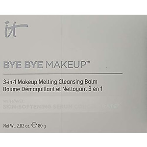 IT Cosmetics Bye Bye Makeup 3-in-1 Makeup Melting Cleansing Balm, 2.82 oz (80 g)