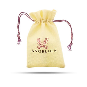 Angelica Yellow Stipple Finish Brass Music Bangle Bracelet, 7.25"