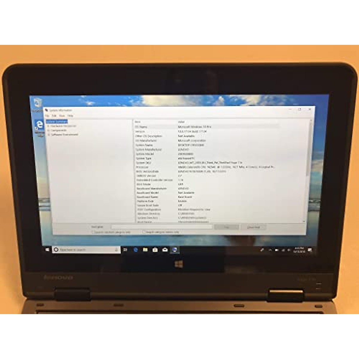 Lenovo ThinkPad 11E 11.6" Ultraportable Business Notebook, Intel N2940 Quad-Core, 128GB Solid State Drive, 4GB DDR3, 802.11ac, Bluetooth, Win10Pro
