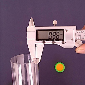 FANCYPUMPKIN Office Tubes Clear Storage and Transport Tube Blueprint Holder Tube Length 40cm, Transparent