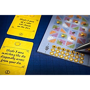 Lanterns Dice - Lights in The Sky, Card Dice Board Game 2-4 Players, 30-45 Min, Ages 10 and Up, Decorate The Palace Lake with Floating Lanterns to Impress The Emperor, Score Points for Best Festival