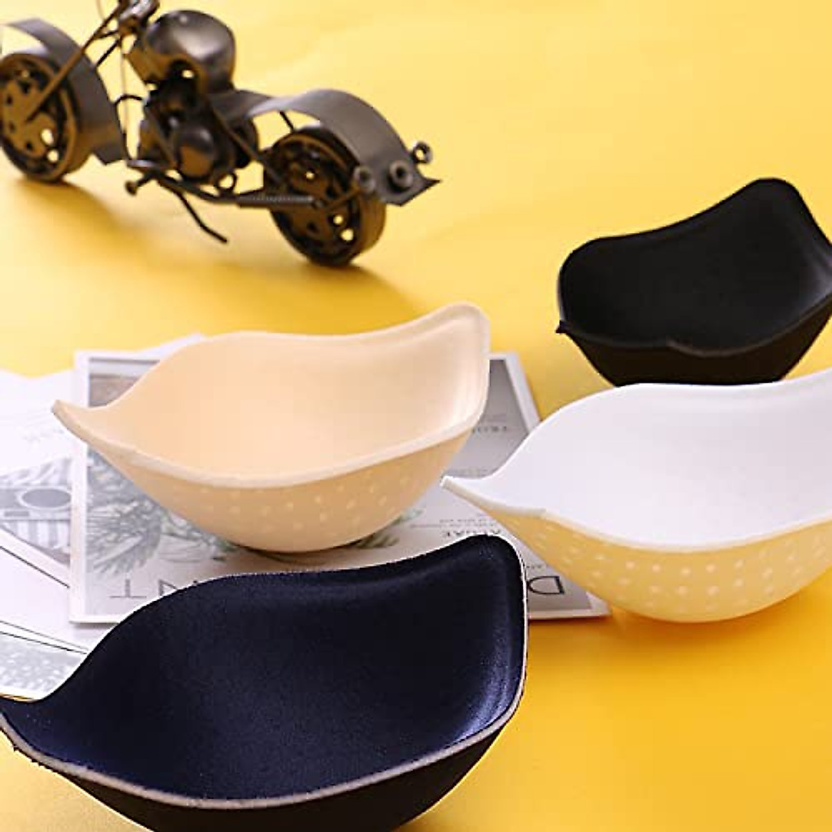 LOYEJGL 6 Package Men Underwear Cup Bulge Enlarge Enhancing Sponge Pad Swimwear Padded for Swimming Boxers Briefs G String Thongs Shorts