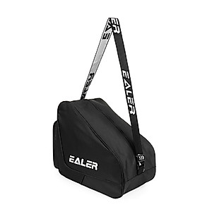 EALER Heavy-Duty Ice Hockey Skate Carry Bag, Adjustable Shoulder Strap-Black