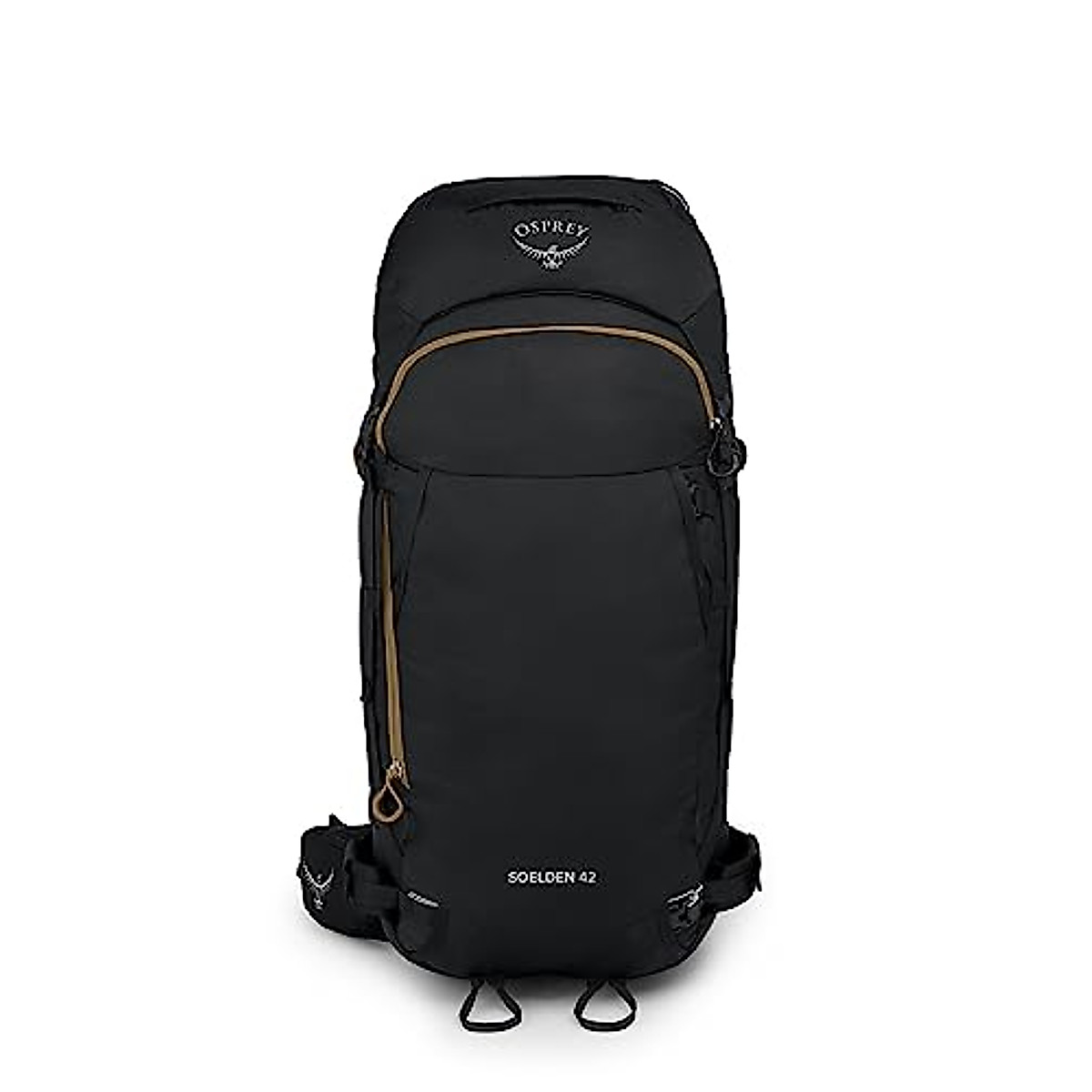 Osprey Soelden 42L Men's Ski and Snowboard Backpack, Black