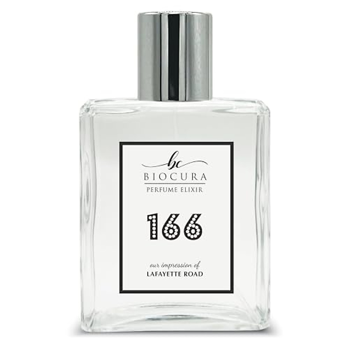 BIOCURA BC Perfume 166 Inspired by Bond Lafayette Road For Women & Men Replica Fragrance Dupes Eau de Parfum Spray Bottle 3.4 Fl Oz/100ml-X1