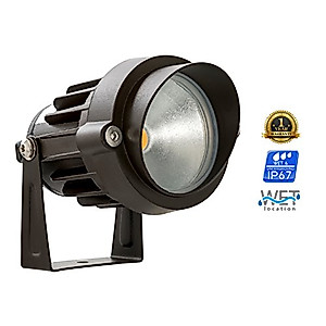 Westgate Waterproof Landscape Light LED Spotlight Adjustable Directional Security Lighting for Deck Yard Garden Pathway - Spike Stand /MR16 Bulb Included (8 Pack 4000K Natural White)