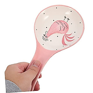 Zerodeko 3pcs ceramic spoon holder cooking spoon holder kitchen utensil holder for countertop counter spoon holder cutlery rest porcelain ladle holders soup ceramics cutlery rack storage