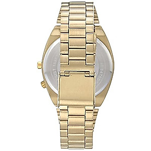 Armitron Sport Men Quartz Sport Watch with Stainless Steel Strap, Gold, 14 (Model: 40/8475BRGP)