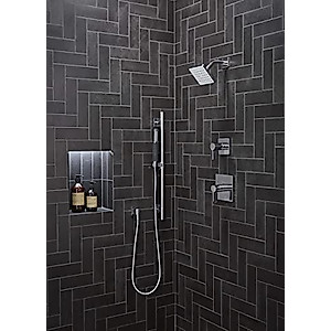 Katalyst 24805-CP Parallel 2.5 gpm Single-Function Showerhead Air-Induction Technology, Polished Chrome