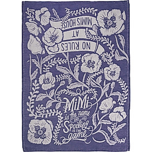 Primitives by Kathy 109592 Mimi is The Name Dish Towel, 28-Inch Height, Cotton