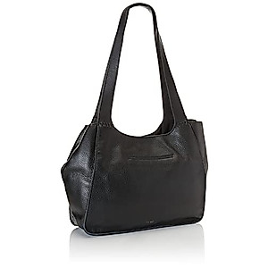 The Sak womens Huntley Leather Tote, Black, One Size US