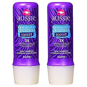 Aussie Moist 3 Minute Miracle Deeeeep Conditioner - 2 Count (8.0 fl oz each)