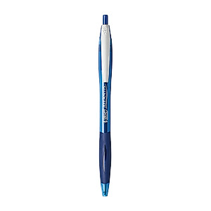BIC Atlantis Original Retractable Ball Pen, Medium Point (1.0 mm), Blue, 2-Count, 13472