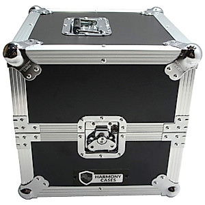 Harmony Audio Cases HCLP80 Flight Road Travel DJ Custom Case Holds 80 LP Vinyl Records