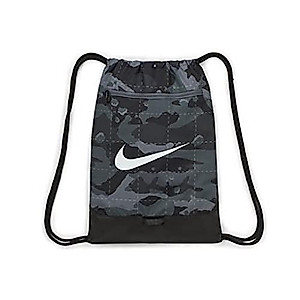 Nike DB1155 Brasilia Sports Bag Unisex-Adult Smoke Grey/Black/White 1SIZE