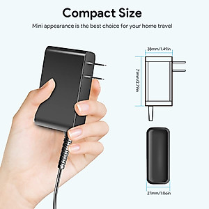 for PetSafe Wireless Fence Power Cord, TAIFU 19V AC Adapter for PetSafe IF-100 PIF-300 IF-101 300-034 RFA-443 650-231 650-297 PIF00-15001 PIF00-13663 RFA-554 RFA-584 Wireless Fence Pet Power Cord