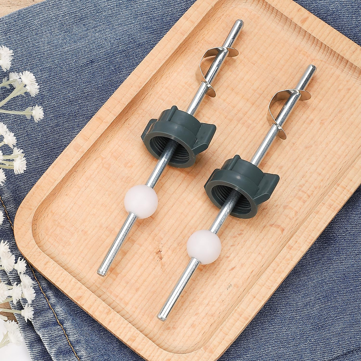 2pcs Lavatory Pop Up Center Piece Assembly, Bathroom Drain Sink Parts Pivot Ball Rod Replacement Compatible with Price Pfister Pop Up Stopper and Other Popular Brands Replacement for PS2673