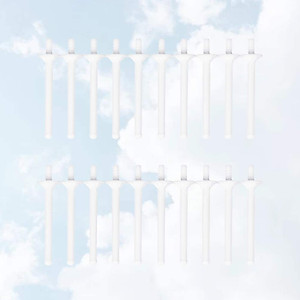 Milisten Nose Wax Applicator Hair Removal Sticks Nose Waxing Nasal Rod for Men and Women 40pcs