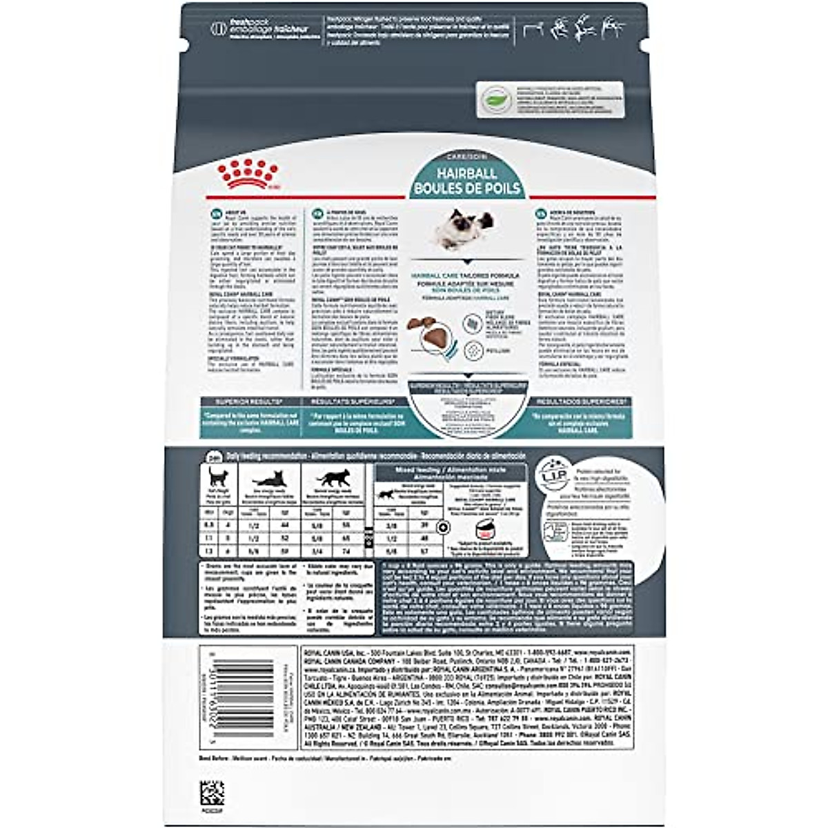 Royal Canin Hairball Care Dry Cat Food, 6 lb bag