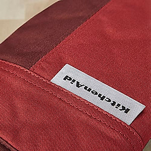 KitchenAid Beacon Two-Tone Non-Slip Mini Oven Mitt Set, Smoked Paprika, 5.5"x8", 2 Piece