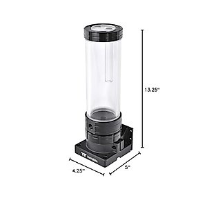 Thermaltake Pacific PR32-D5 Plus 16.8 Million RBG Color Software Enabled (TT RGB Plus/Alexa/Razer Chroma) 5-Speed D5 Pump/Reservoir Combo CL-W280-PL00SW-A