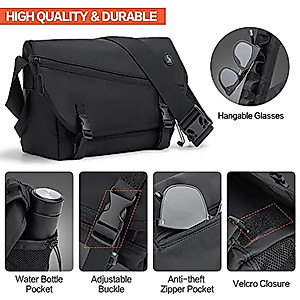 OIWAS Versatile Messenger Bag Men Women Large Capacity Crossbody Messenger Bag,satchel Bag, Water Repellent Messenger Bag