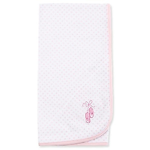 Little Me Unisex Baby Swaddling Receiving Blankets, Prima Ballerina, One Size