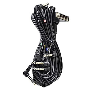 Roland TD-1 V-Drum Module with Cable Snake and Silverline Audio 10ft Auxiliary Cable Bundle