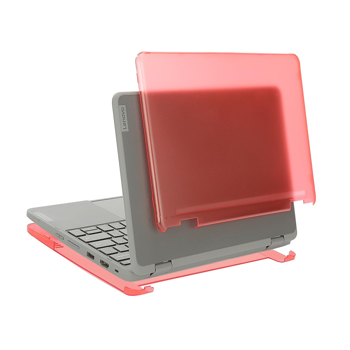 mCover Hard Shell Case ONLY Compatible for 2023~2024 11.6" Lenovo Chromebook 300E Yoga Gen4 / 100E Gen 4 Laptop (NOT fitting ANY other Lenovo models) - Black