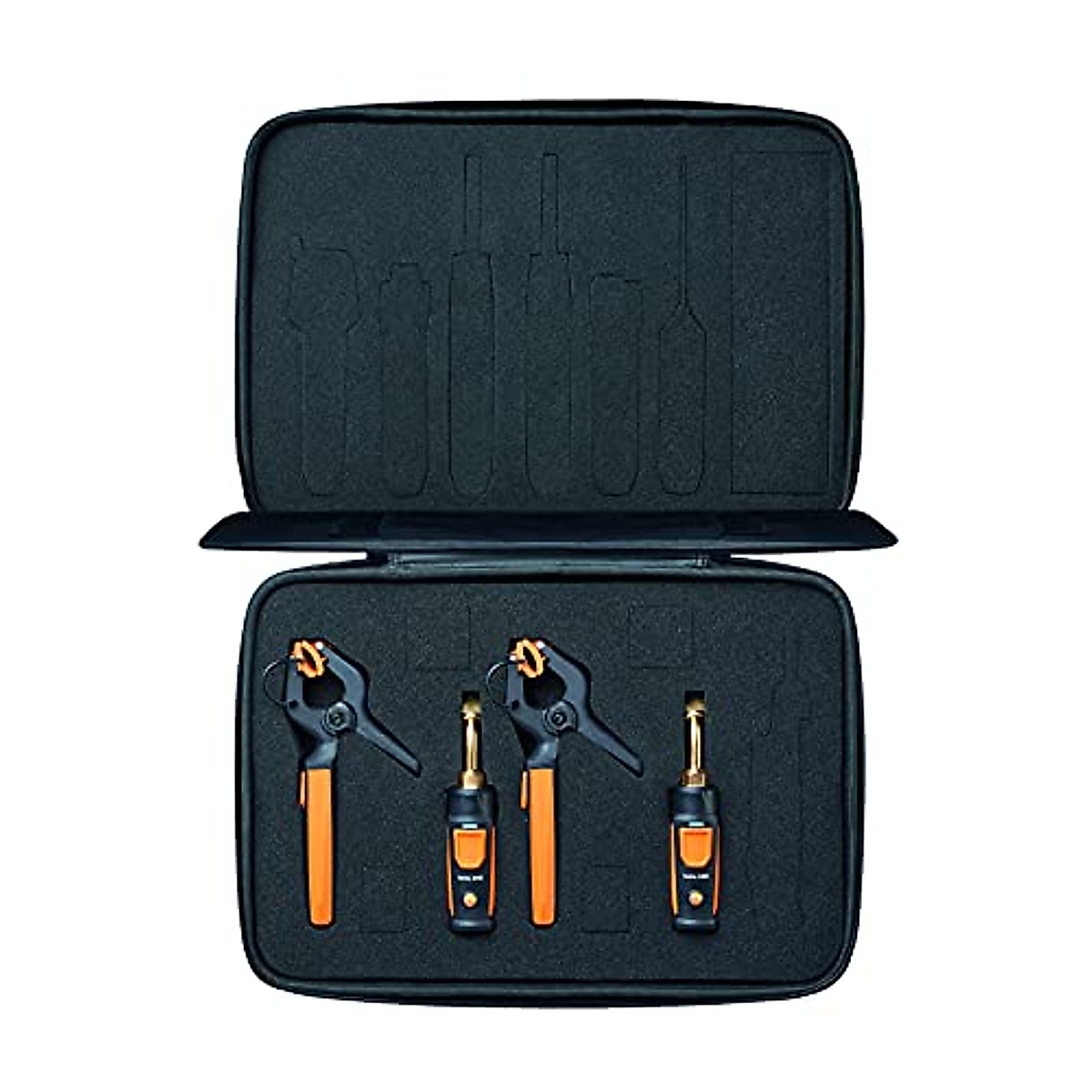testo Smart Probe Kit I HVAC/R Gauge Set for air Conditioning, Refrigeration and Heating System I Includes testo 115i and 549i – with Bluetooth
