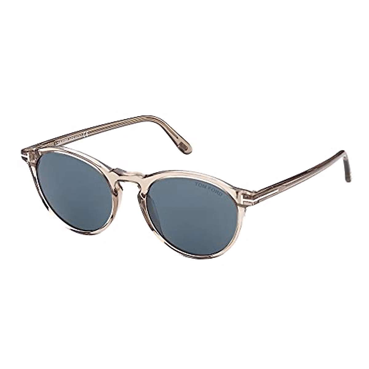 Tom Ford AURELE FT 0904 Transparent Beige/Blue 52/19/145 unisex Sunglasses