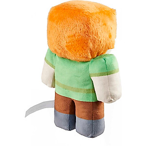 Mattel Minecraft Basic Plush Character Soft Dolls, Video Game-Inspired Collectible Toy Gifts for Kids & Fans Ages 3 Years Old & Up