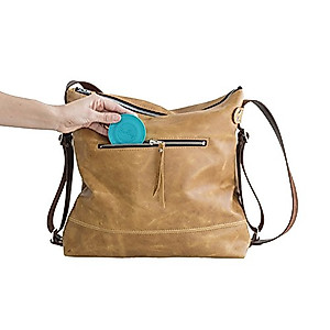 Budley - Tangle-Free Earphone/Earbud Case, Compact Storage System, Silicone (Teal, Set of 1)