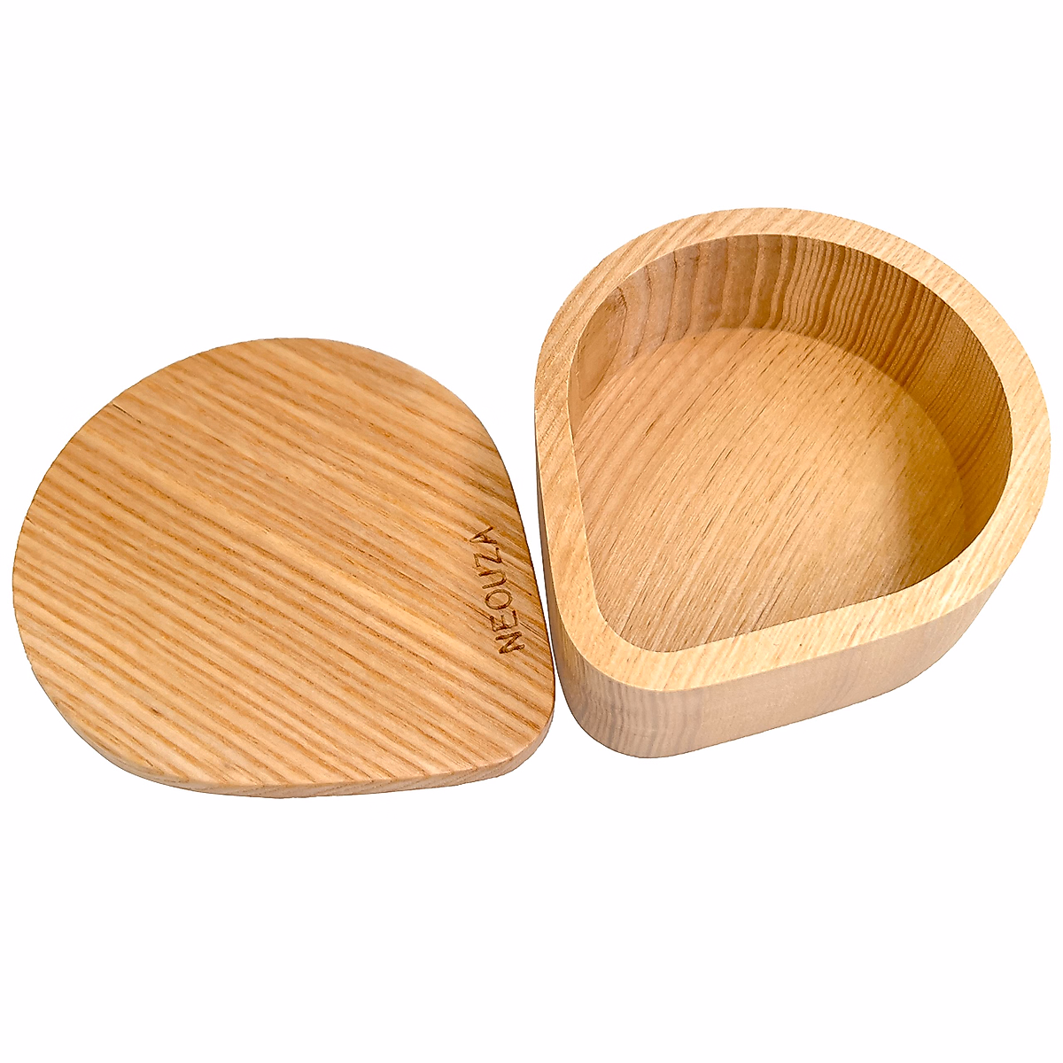 NEOUZA Coffee Round Paper Filter Container Shower Screen Holder for Espresso Machine Portafilter Moka Pot AeroPress, White Ash