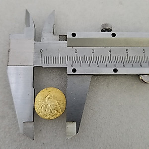 Kocreat Copy 1910 Indian Head Eagle Gold Coin 2 1/2 Dollars-Replica USA Souvenir Coin Lucky Coin Hobo Coin Morgan Dollar Collection Silver