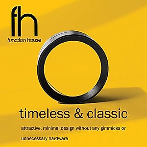 Magnifying Glass 5X Handheld for Jewelry, Coins, Stamps, Reading, Soldering, Inspection, Collecting, Aids in Macular Degeneration and Visual Impairment, Laboratory Magnifying Glass (Black)