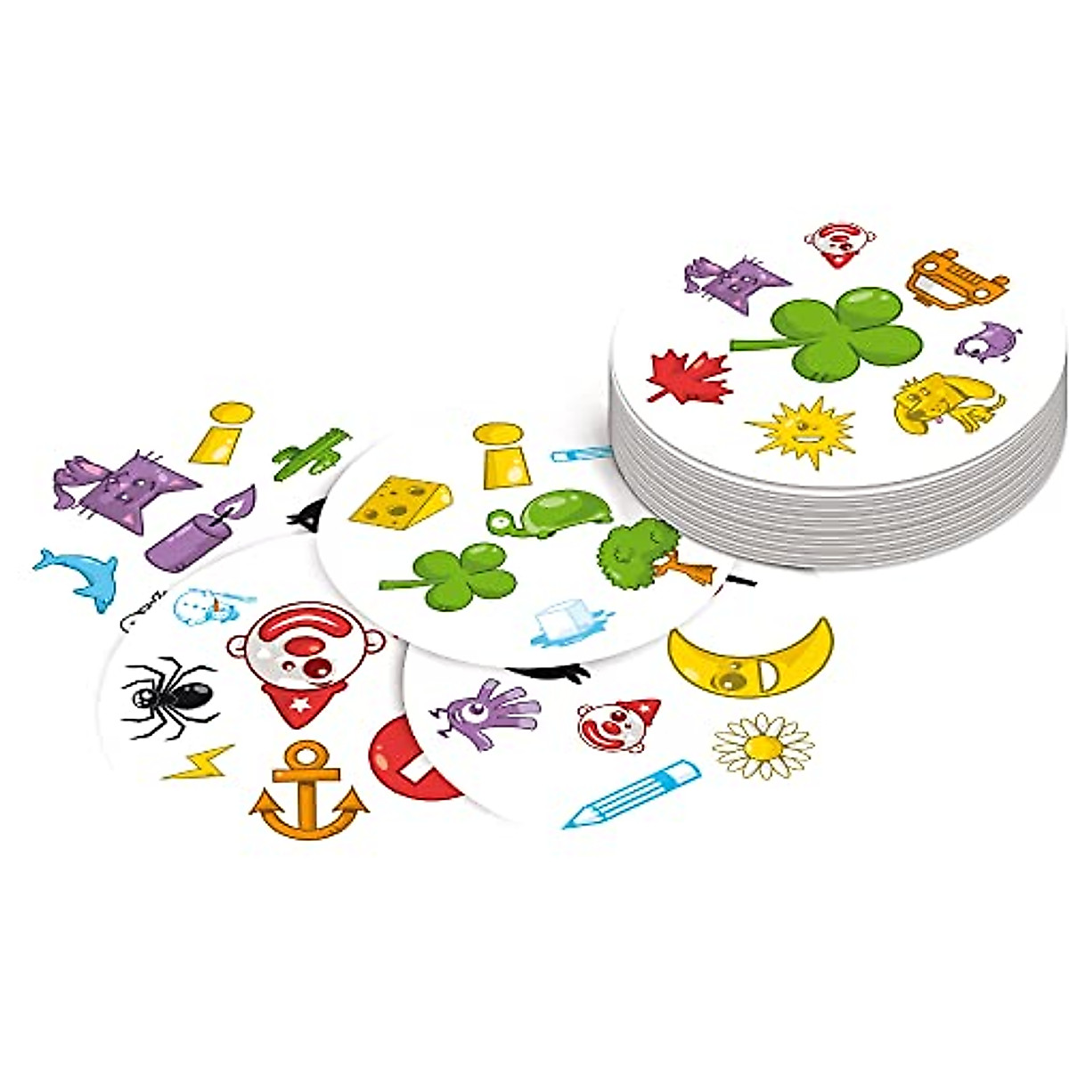 Zygomatic Spot It! Classic Card Game (Pocket Edition) | Matching Game | Fun Kids Game for Family Game Night | Travel Game | Great Kids Gift | Ages 6+ | 2-8 Players | Avg. Playtime 15 Mins | Made