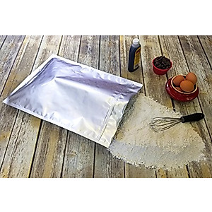 ShieldPro™ 2 Gallon Zip Seal (14"x20") 5 Mil Mylar Long Term Food Storage Bag (Heat Sealable) (50)