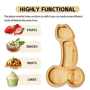 Aperitif Board, Large Charcuterie Board, Wood Cheese Board, Funny Cutlery, Kitchen Wine Meat Serving Platter, Perfect Bachelorette Party Gift, Gag Gift, Housewarming Gift (17.5'' X 10.5'')