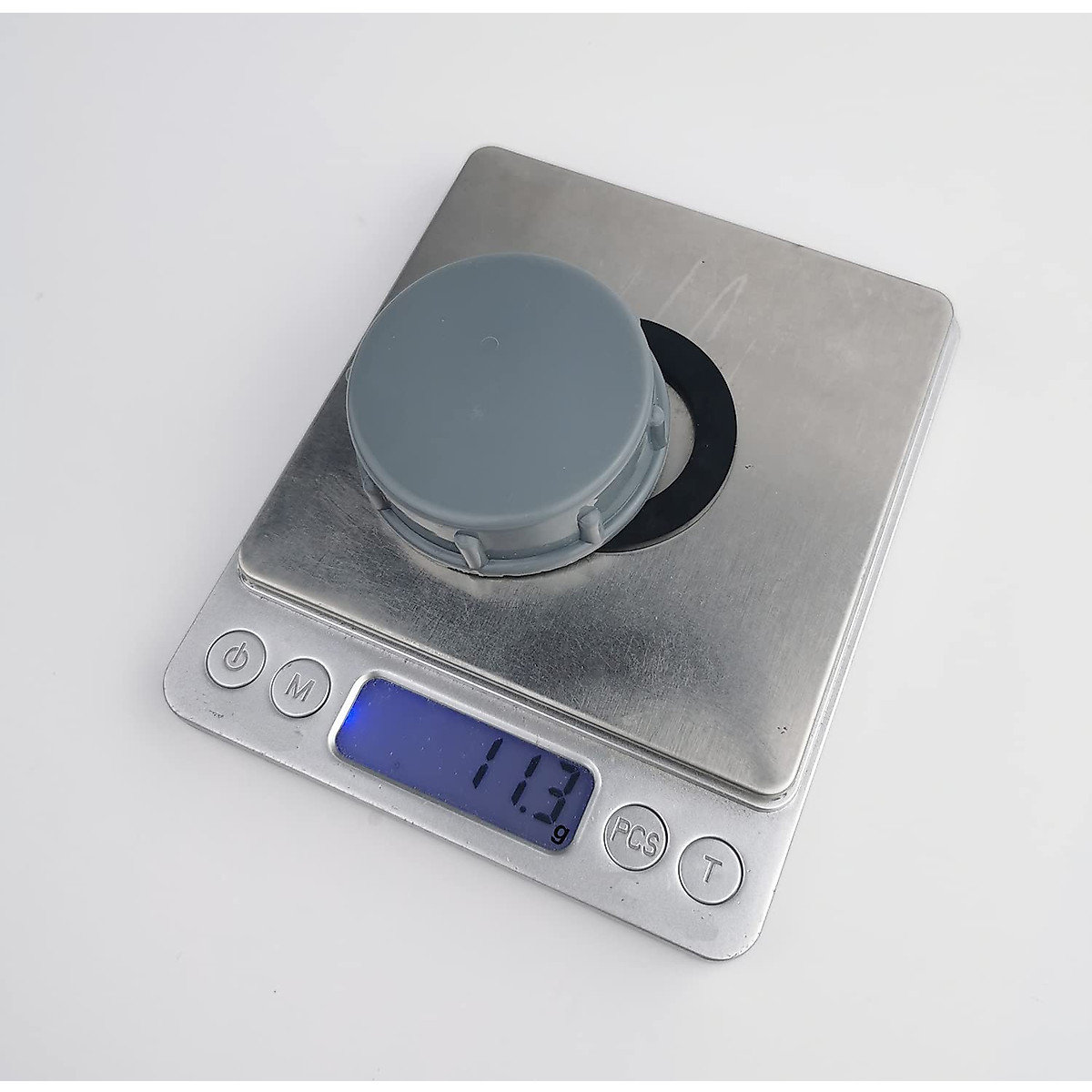 Qrity 2 Pack Kitchen Sink Waste Pipe Blanking Cap Female Thread 45mm Pipe Cap for Sealing Joints & Pipes End