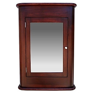 Madrid Medicine Cabinet/Cherry/Solid Wood & Handmade/Surface Mount