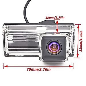 Backup Rear View CCD Car Reverse Car Rearview reversing Parking Kit Camera for Toyota Land Cruiser LC100