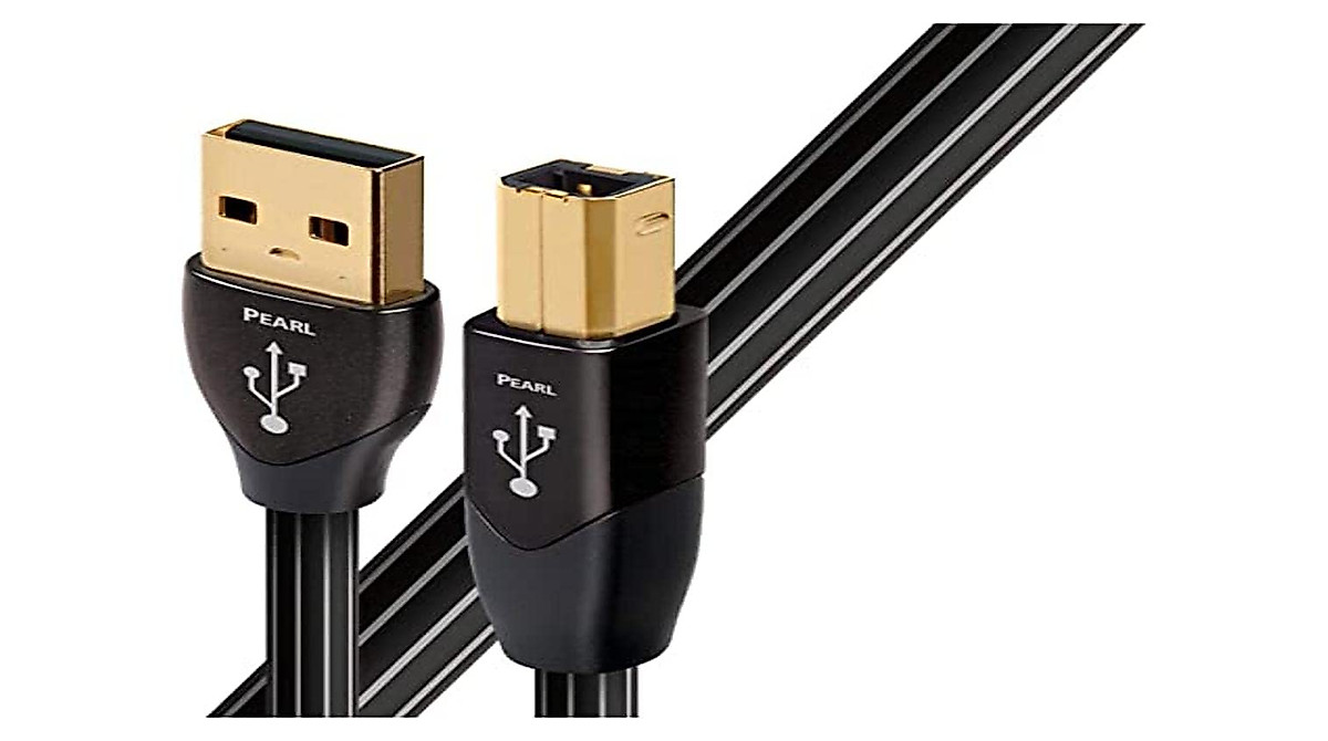 AudioQuest Pearl USB A-B 3m USB A Male USB B Cable USB 3 m USB A Male to USB B Male 2.0 Black ...