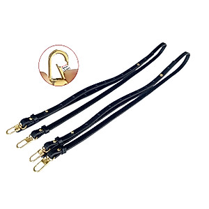 1 pair genuine leather straps replacement match to Palm Springs mini backpack