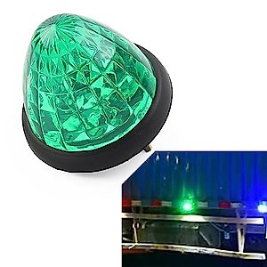 Yuejing Automative LED Side Marker Light Turn Signal Clearance Rear Tail Parking Lamp for Truck,Green