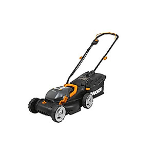 WORX WG779.9 Mulching Capabilities and Intellicut, WG779 40V Cordless 14" Lawn Mower Bare Tool Only, Black and Orange